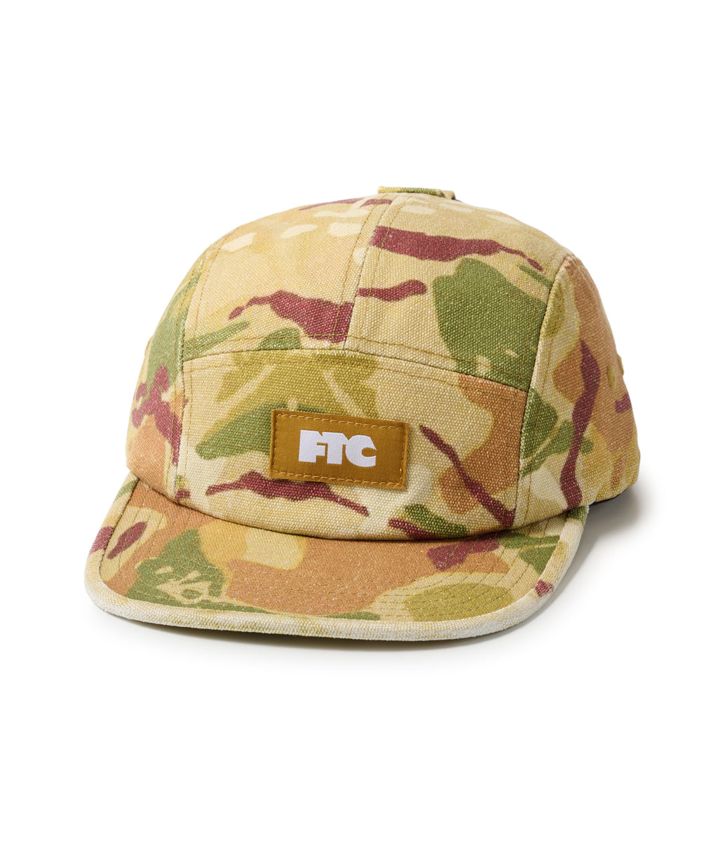 FTC WASHED CANVAS TWILL CAMP CAP – FTC SKATEBOARDING