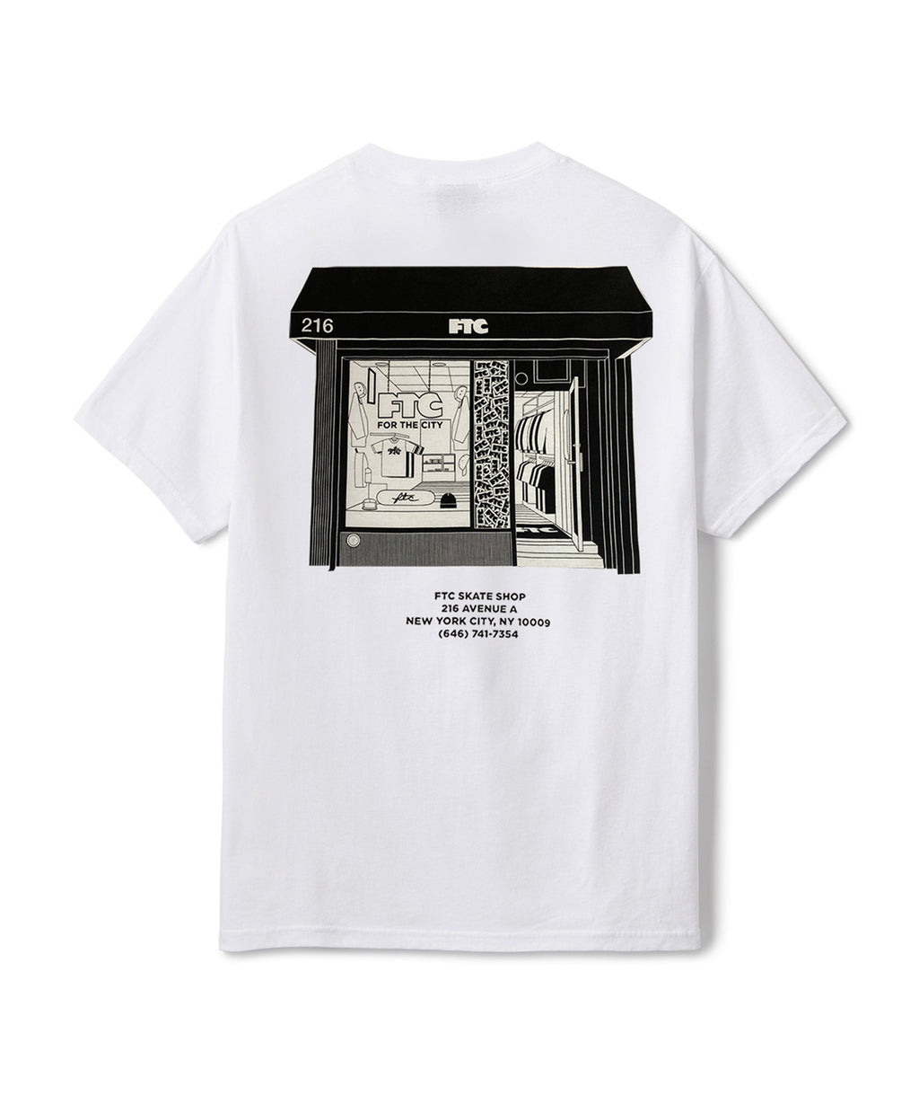 FTC NYC STOREFRONT TEE – FTC SKATEBOARDING